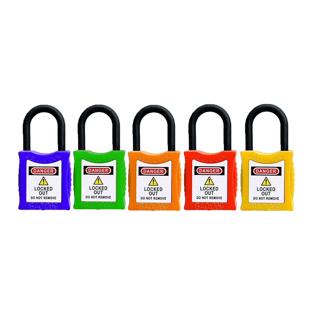Industrial Plastic Insulated Safety Padlock-S02 - Safeworx - Safeworx