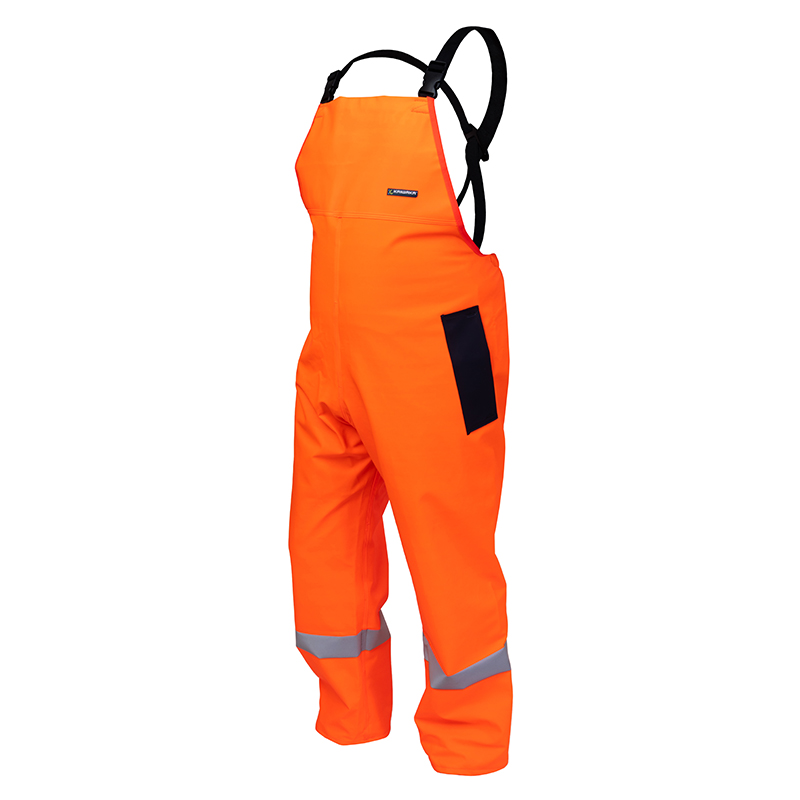 Kaiwaka Tufflex Flame Retardent Bib Overtrouser - Orange-TFH772FR-AS ...
